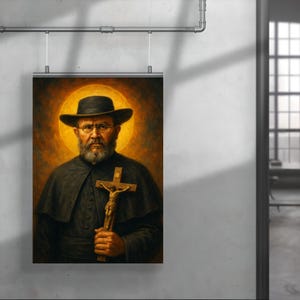 Saint Damien of Molokai Poster Print | Hawaiian Missionary Wall Art ...