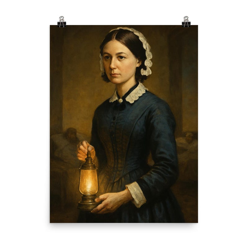 Nightingale With a Lamp - Etsy