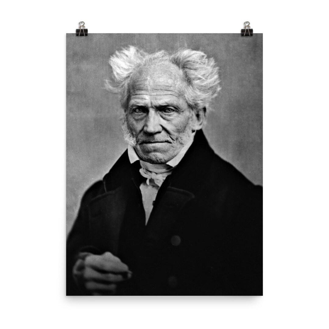 Arthur Schopenhauer Poster Print - Etsy