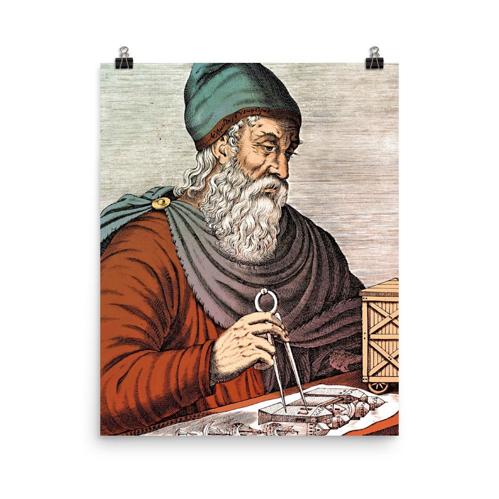 Archimedes Poster - Etsy