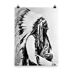 Sitting Bull, 1885 Poster Print - Etsy