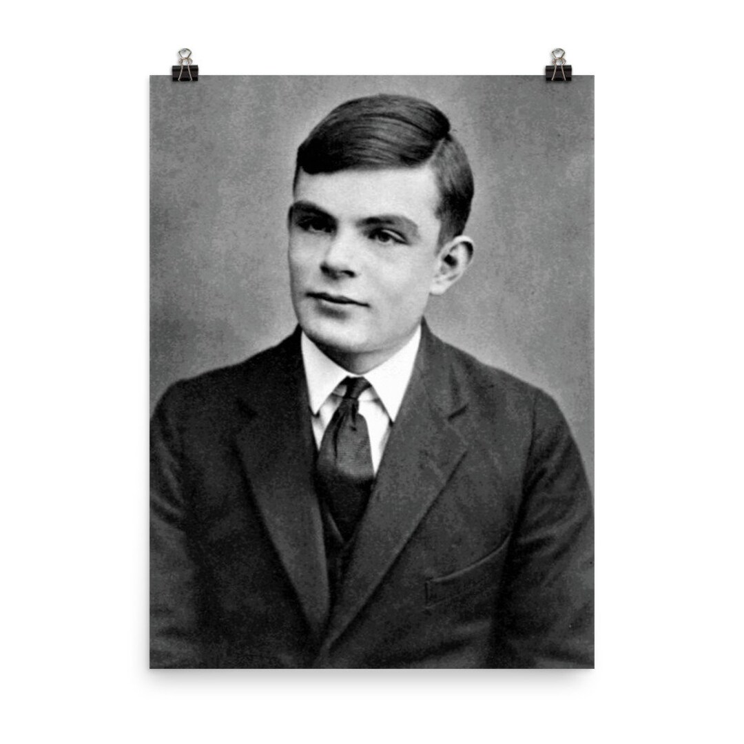 Alan Turing Poster - Etsy