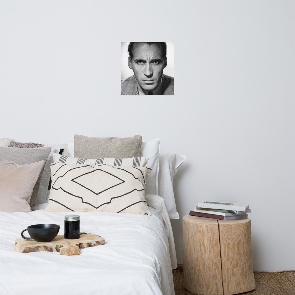 Sir Christopher Lee Poster Print Vintage Horror Movie Posters | Etsy