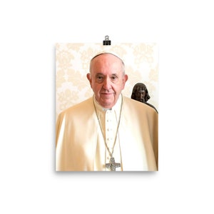 Pope Francis Poster Print - Etsy