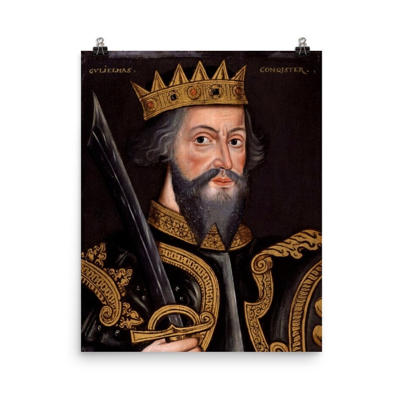 William the Conqueror Poster Print - Etsy