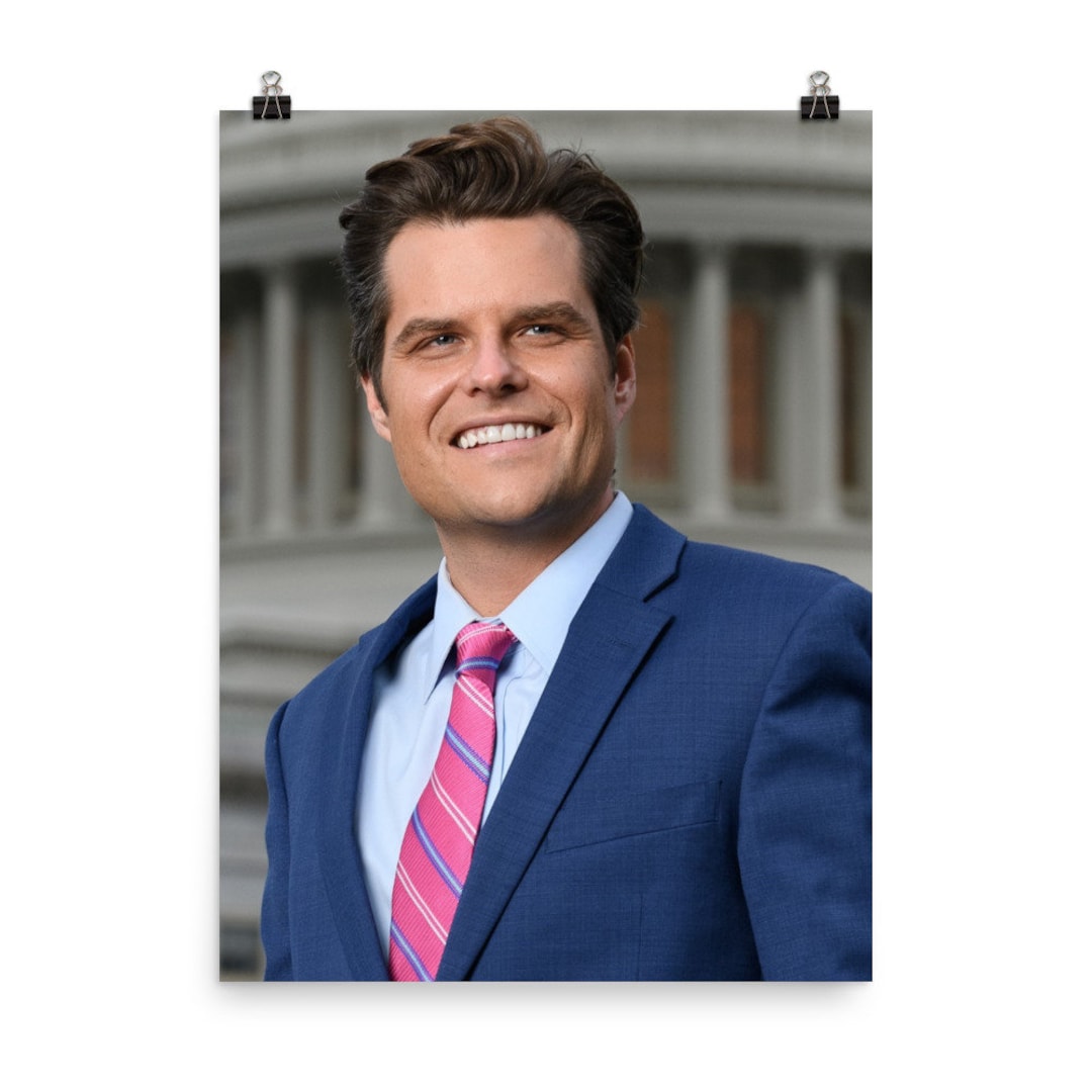 Matt Gaetz Poster Print - Etsy