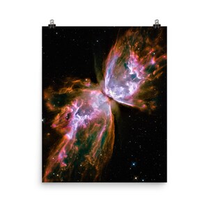 Butterfly Nebula by Hubble Space Telescope Poster Print - Etsy