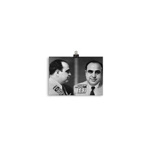 Al Capone Mugshot Poster Print - Etsy