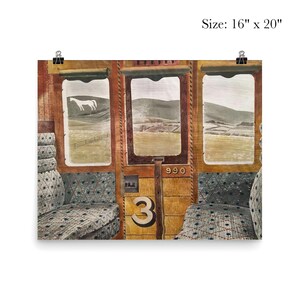 Vintage Train Landscape Poster Print - Eric Ravilious 1939 Art Wall ...