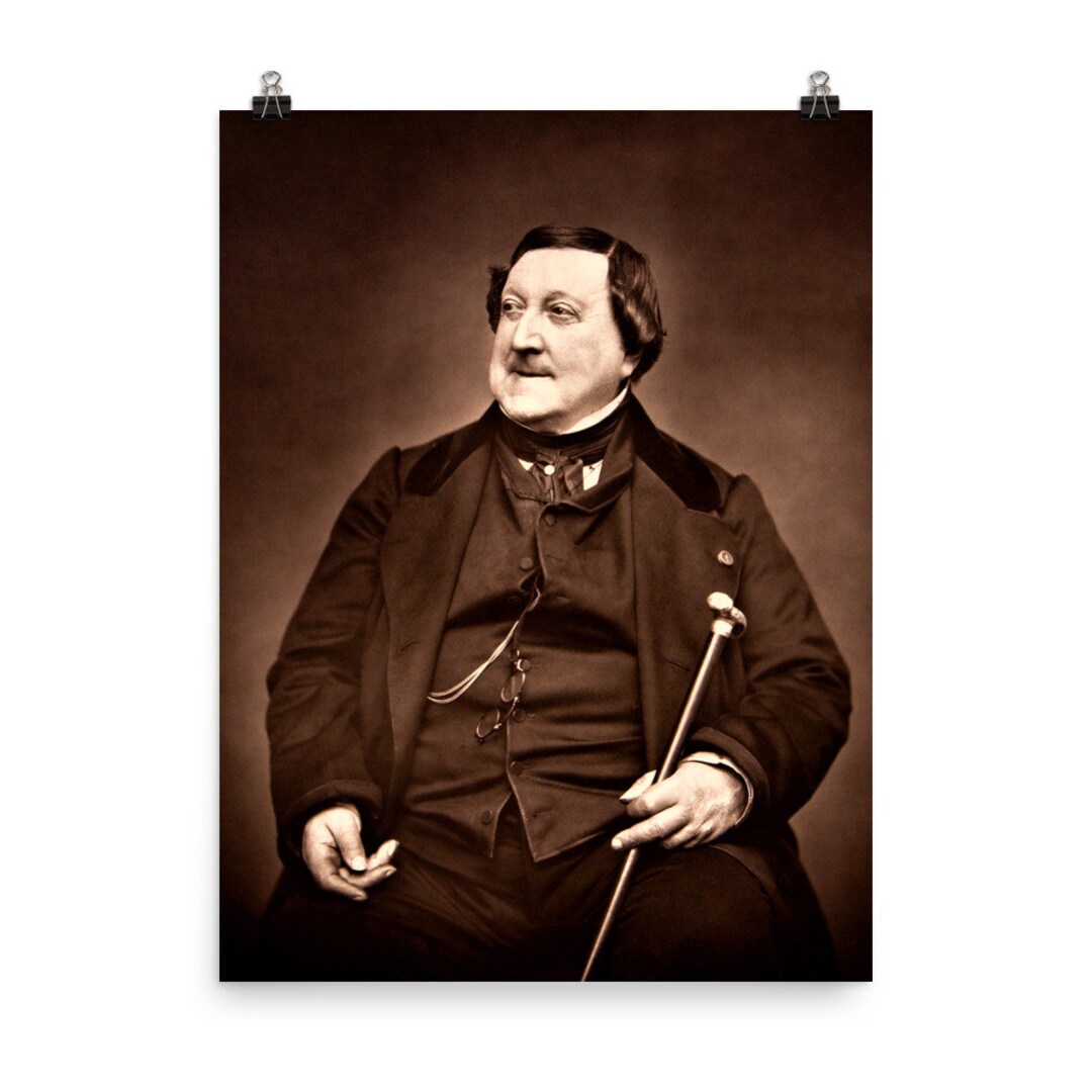 Gioachino Rossini Poster - Etsy