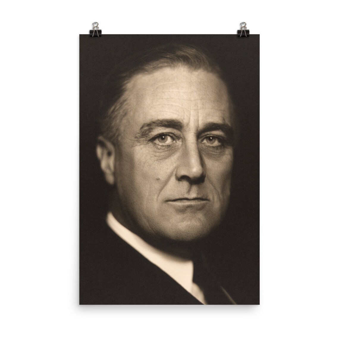 Franklin Roosevelt FDR Poster - Etsy Australia