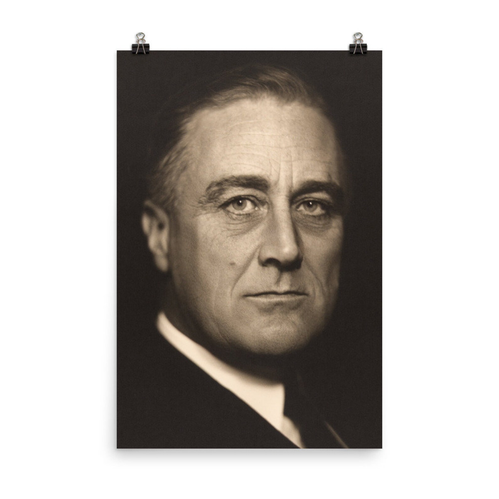 Franklin Roosevelt FDR Poster - Etsy Australia