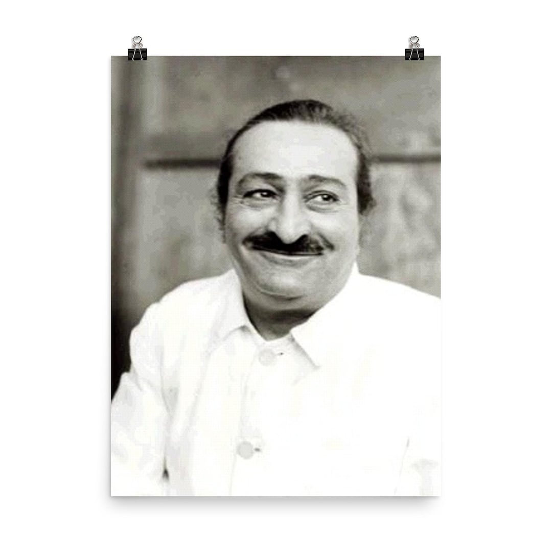 Meher Baba Poster Print - Etsy
