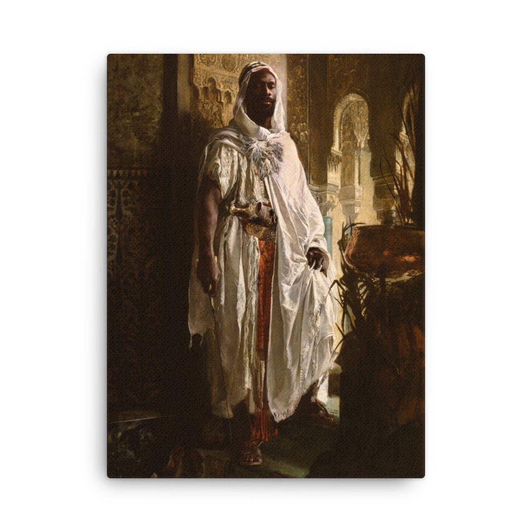 The Moorish Chief by Eduard Charlemont Canvas Print - Canvas Wall Art ...