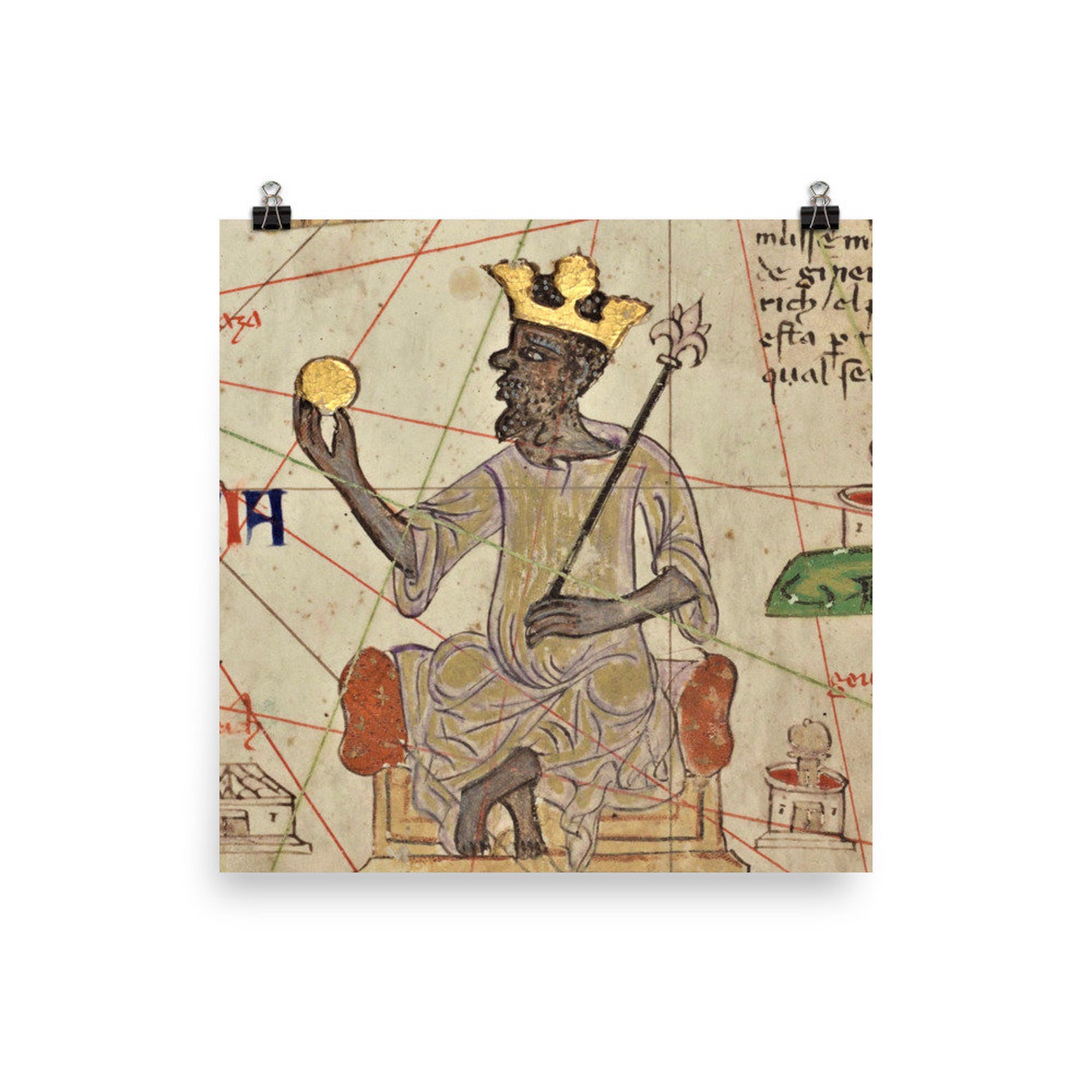 Mansa Musa Poster Print - Etsy