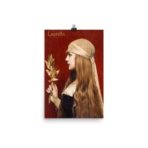 Lauretta by Jules Joseph Lefebvre Poster Print - Etsy