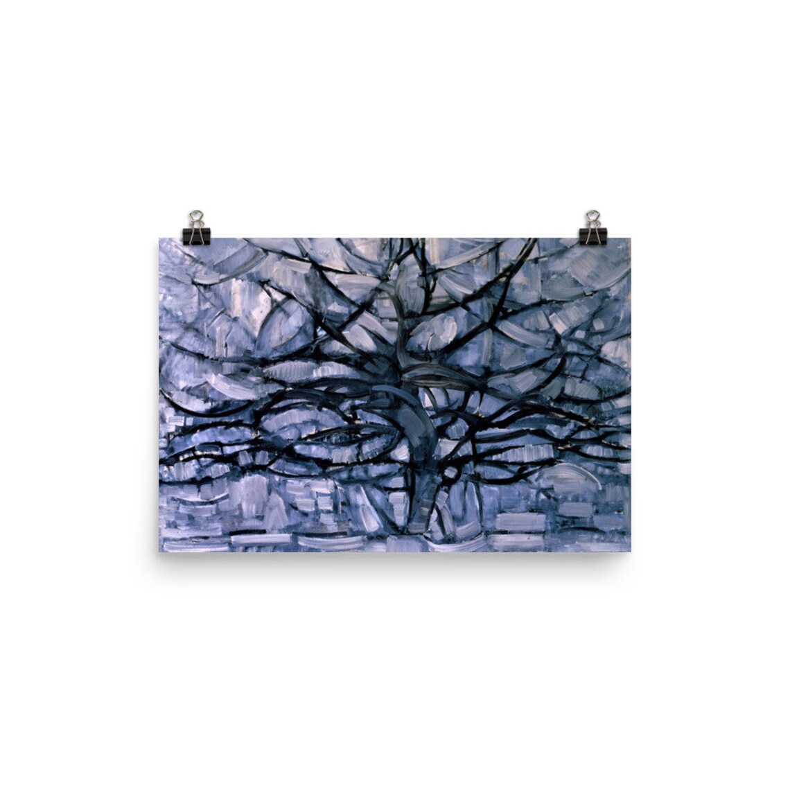 Gray Tree by Piet Mondrian Poster Print - Etsy