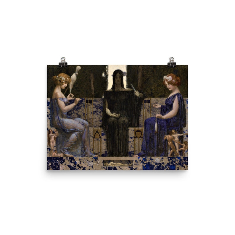 The Three Fates by Alexander Rothaug Poster Print - Etsy