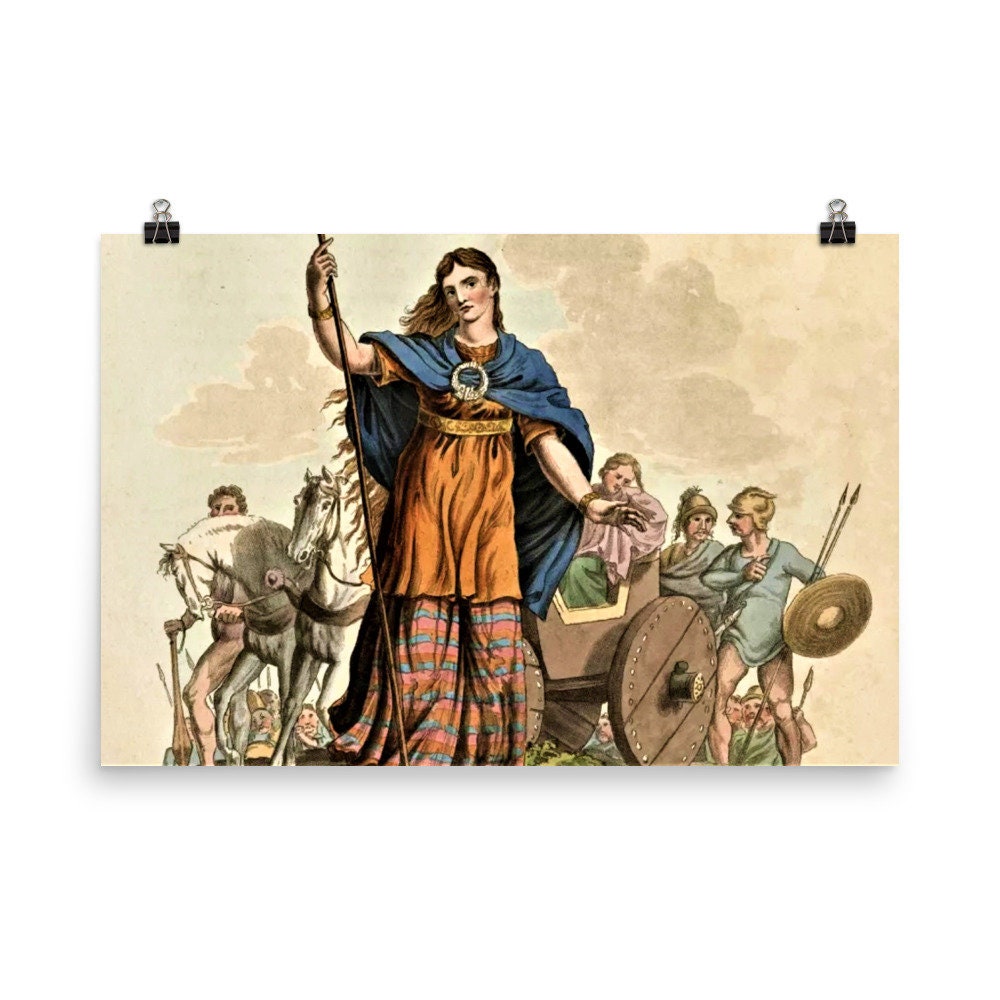 Boudica Poster - Etsy