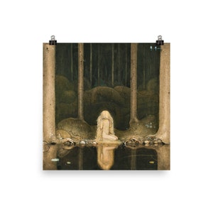 Princess Tuvstarr by John Bauer Poster Print - Etsy