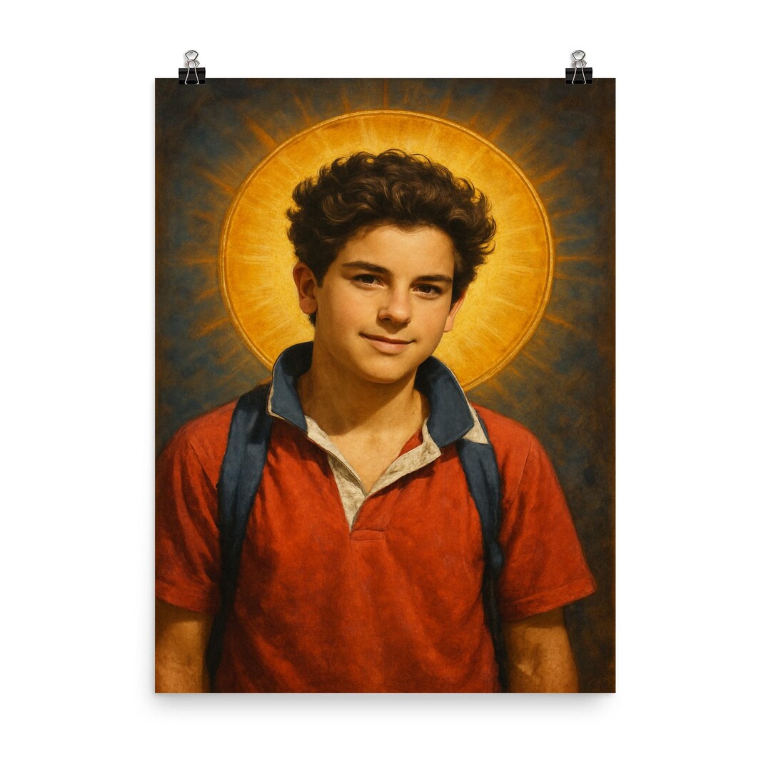 Carlo Acutis Inspirational Poster: Catholic Wall Art, Unique Home Decor ...