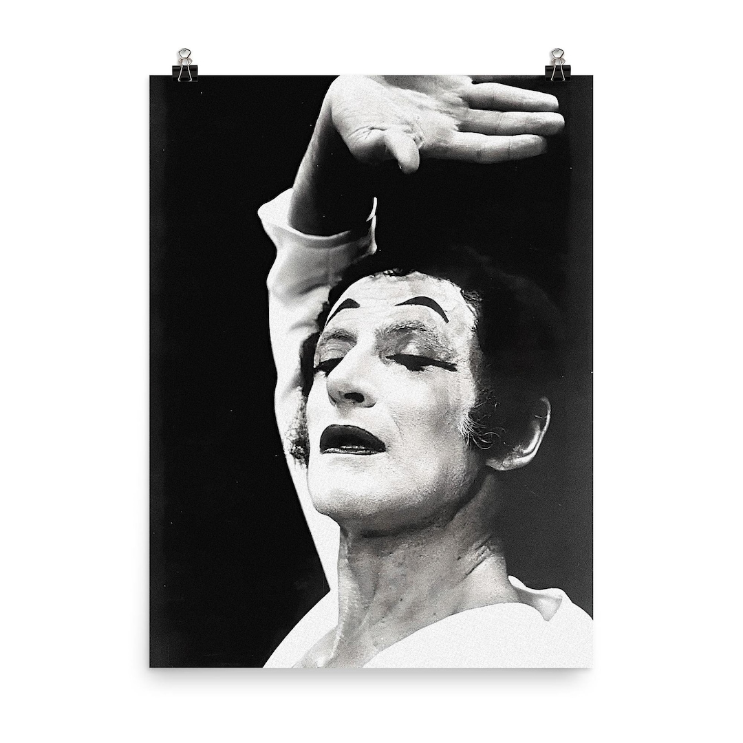 Marcel Marceau Poster Print - Etsy