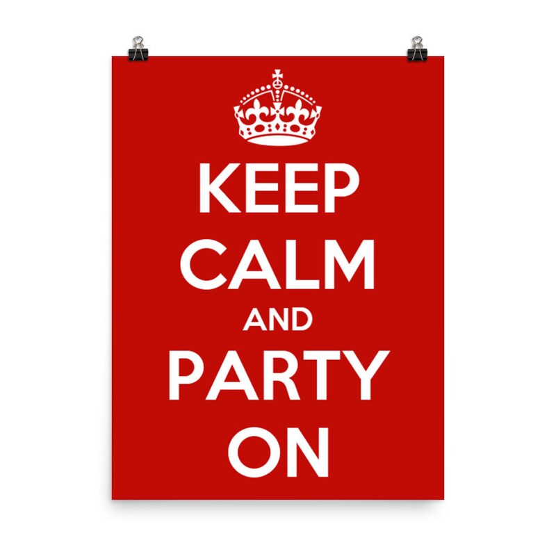 Keep Calm Posters - Etsy