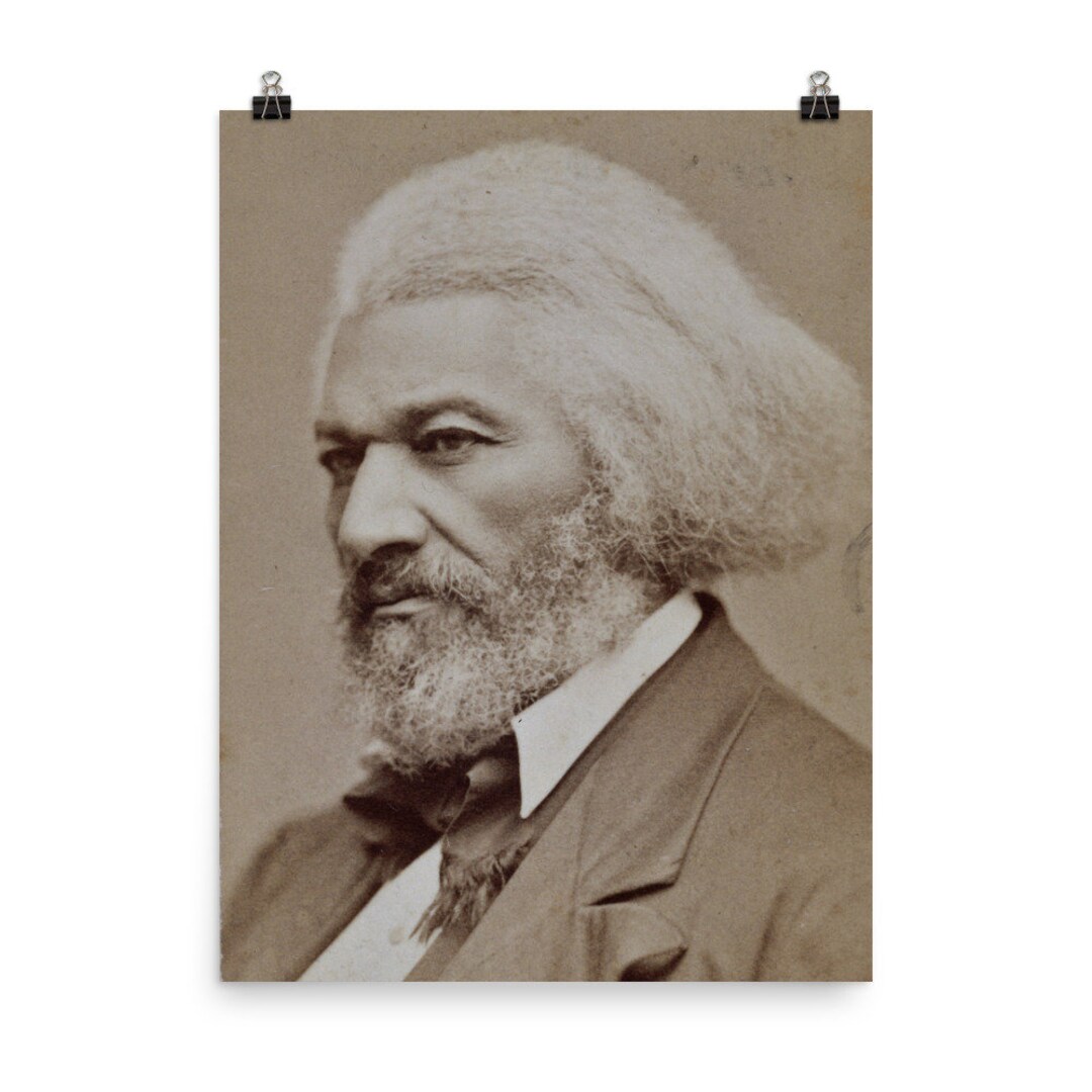 Frederick Douglas Portrait Poster Print - Etsy