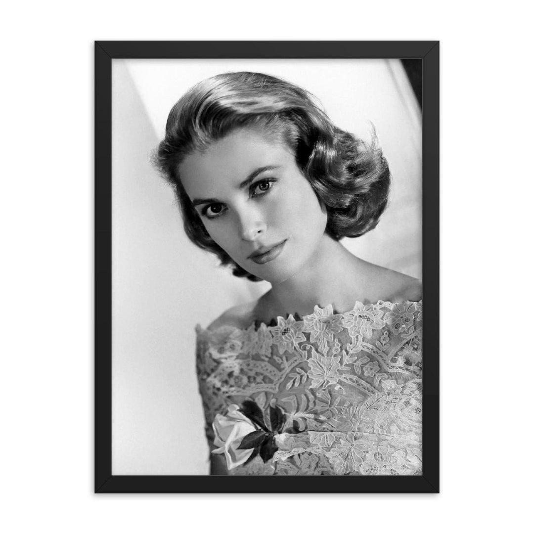Grace Kelly Framed Print - Etsy