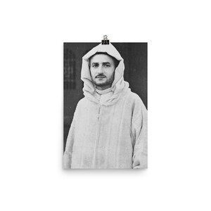 Mohammed V of Morocco Poster Print - Etsy