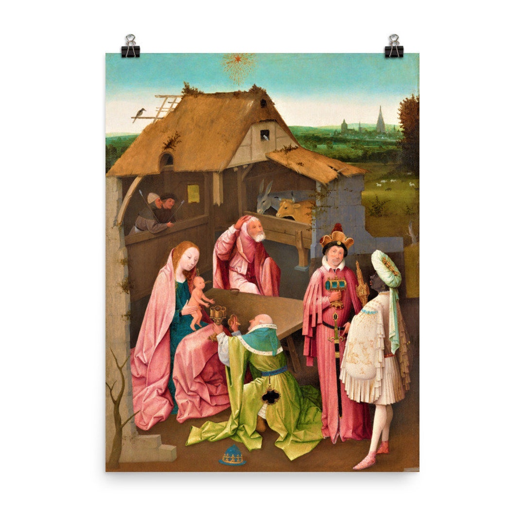 Adoration of the Magi Poster Print - Etsy