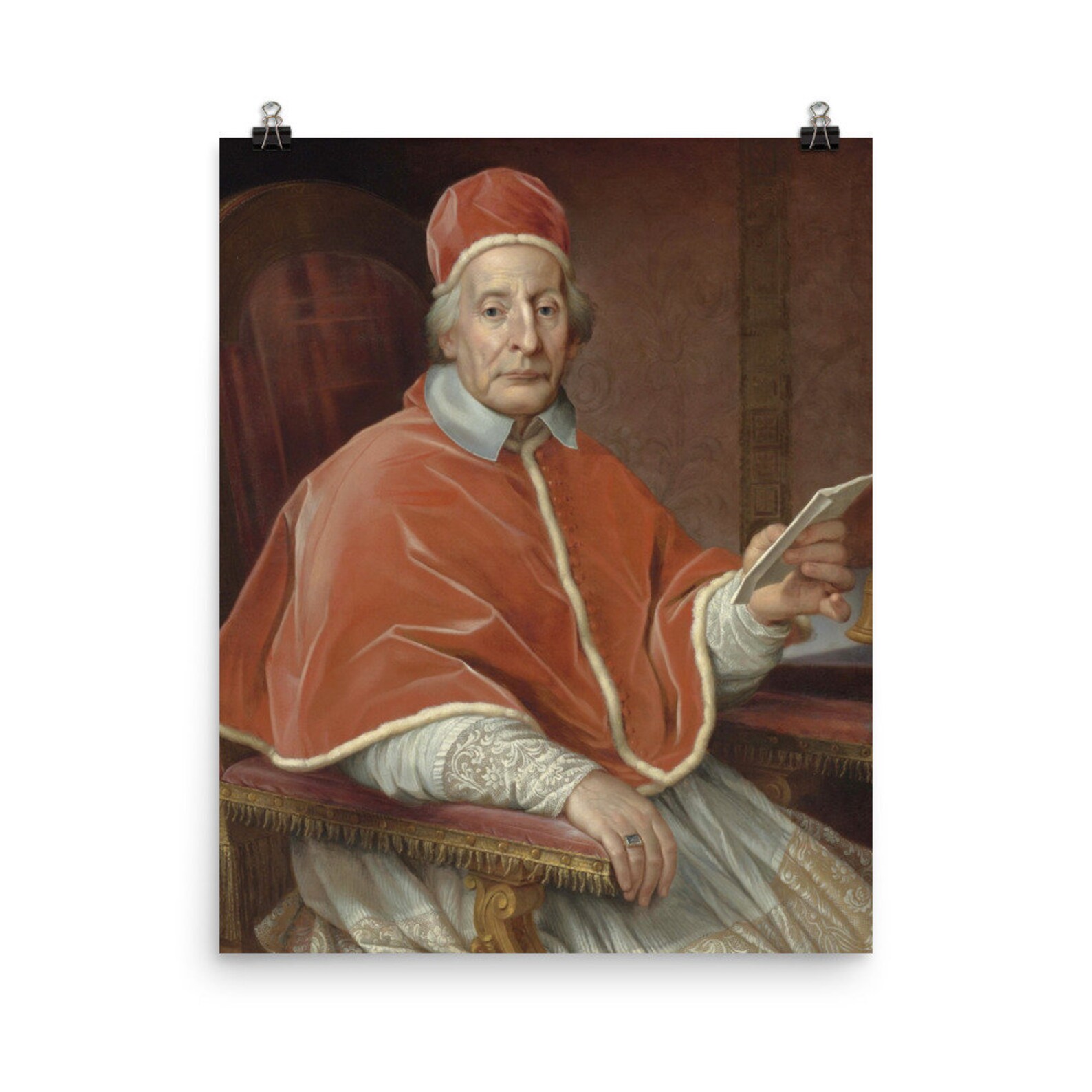 Pope Clement XII Poster Print - Etsy