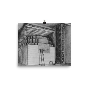 Chicago Pile-1 stagg Field Reactor Poster Print - Etsy