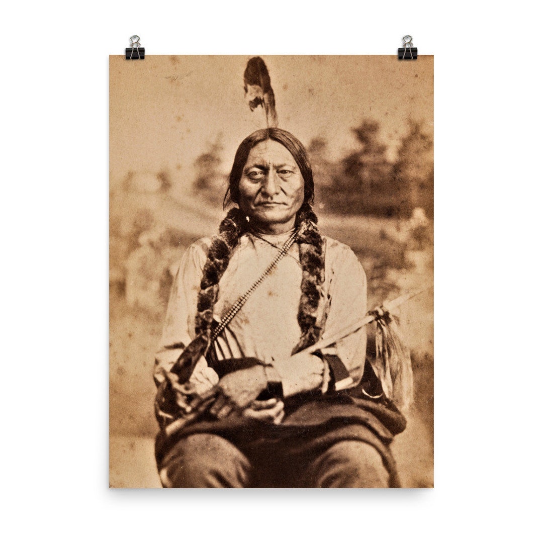 Sitting Bull by Goff Poster Print - Etsy