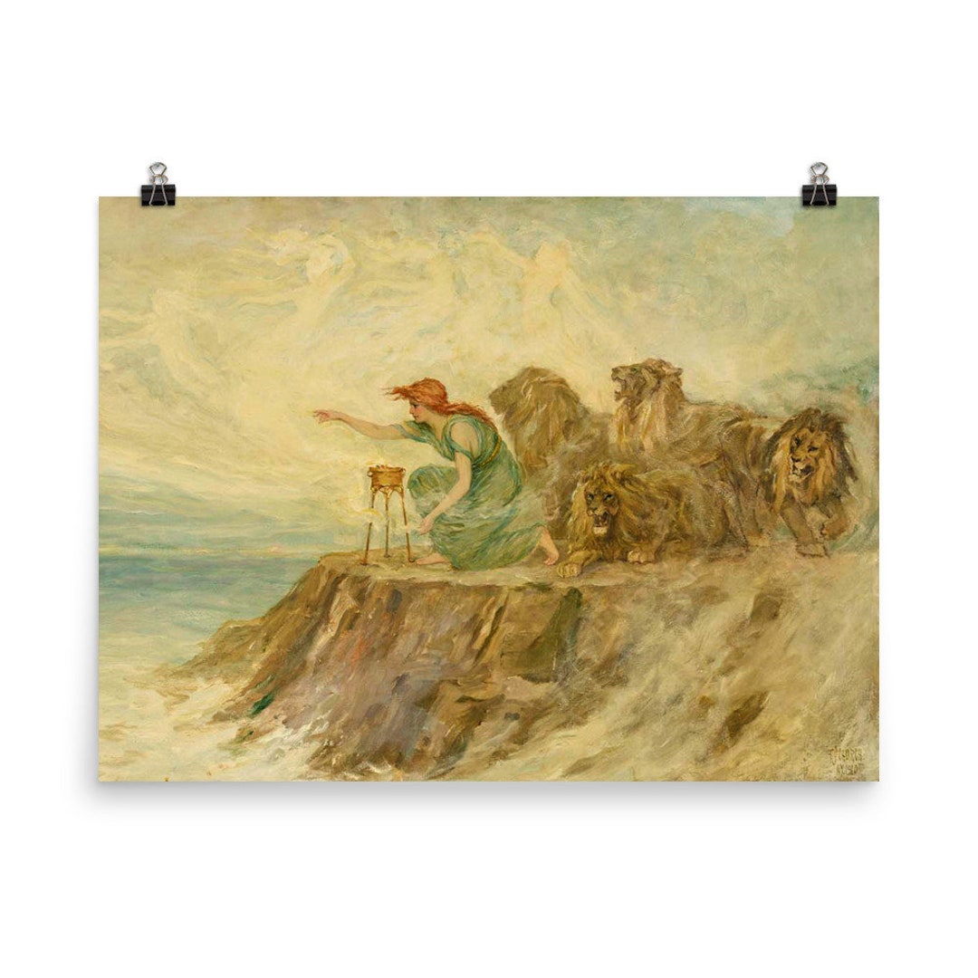 Circe by Frederick Stuart Church Poster Print - Etsy