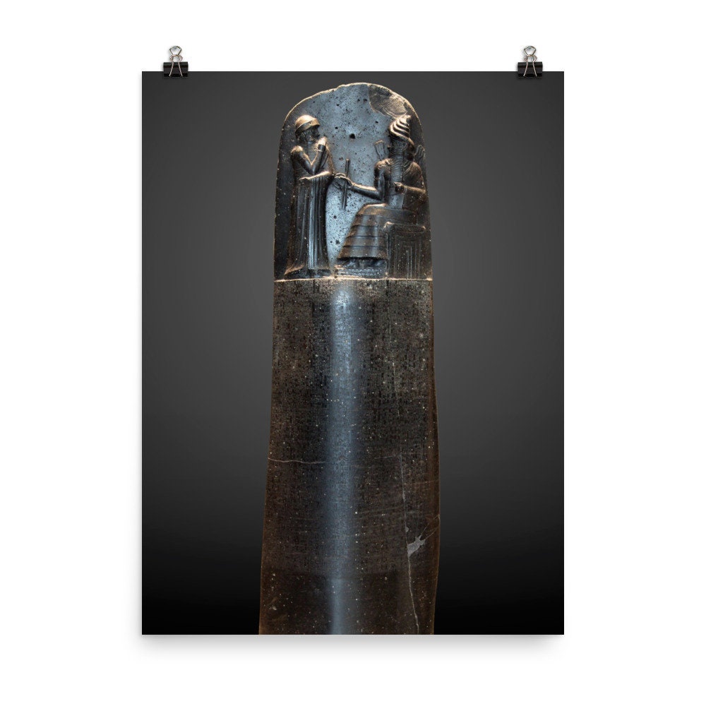 Law Code Of Hammurabi Louvre