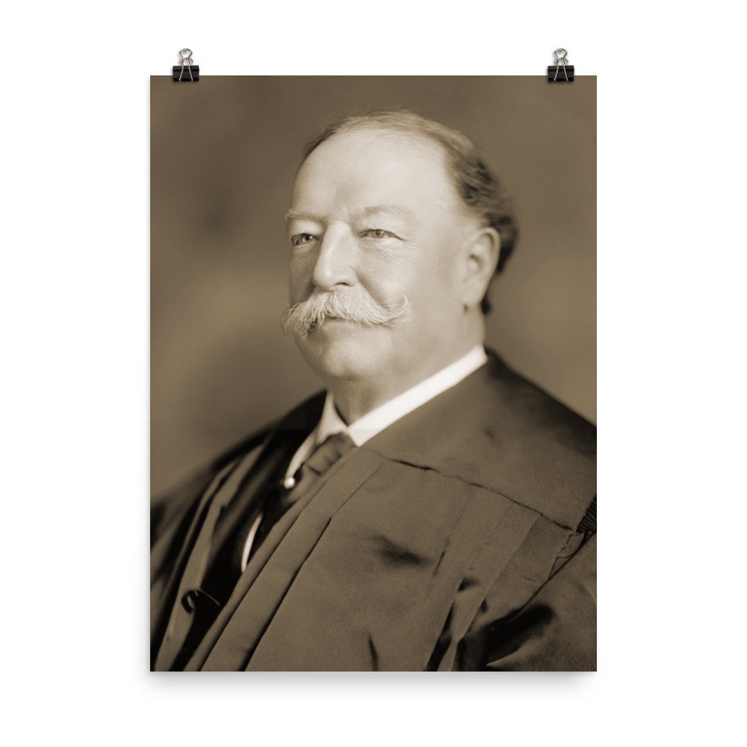 Chief Justice William Howard Taft Poster Print - Etsy