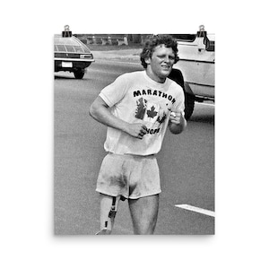 Terry Fox Poster Print - Etsy
