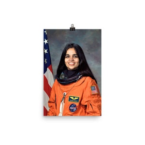 Kalpana Chawla Poster Print - Etsy