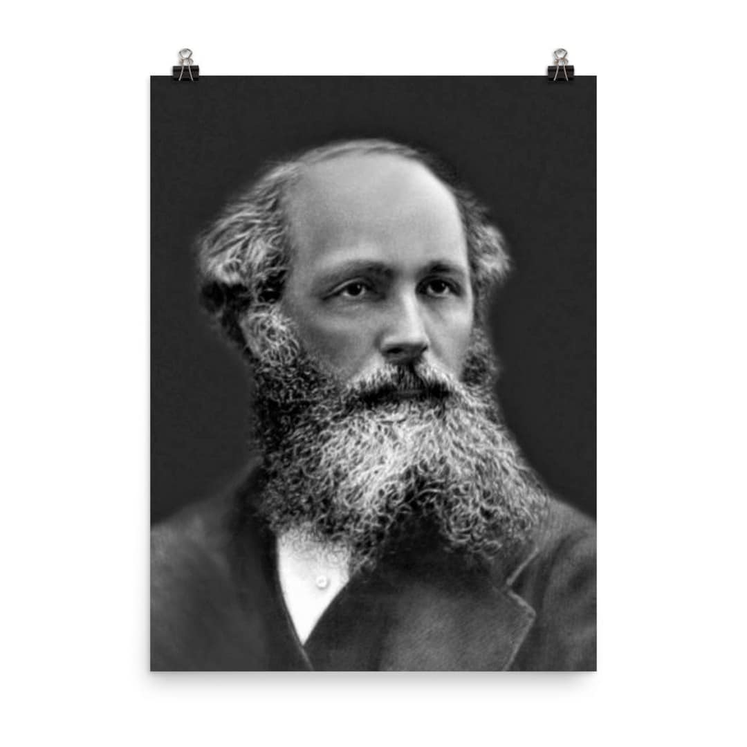 James Clerk Maxwell Poster Print - Etsy