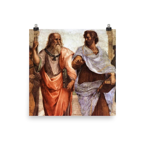 Socrates And Plato Painting