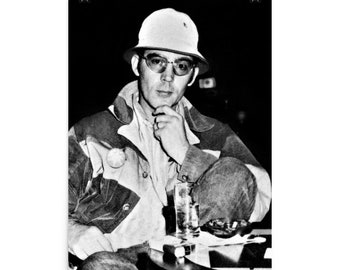 Hunter S. Thompson What Ride Printable Art Gonzo Wall Minimalist ...