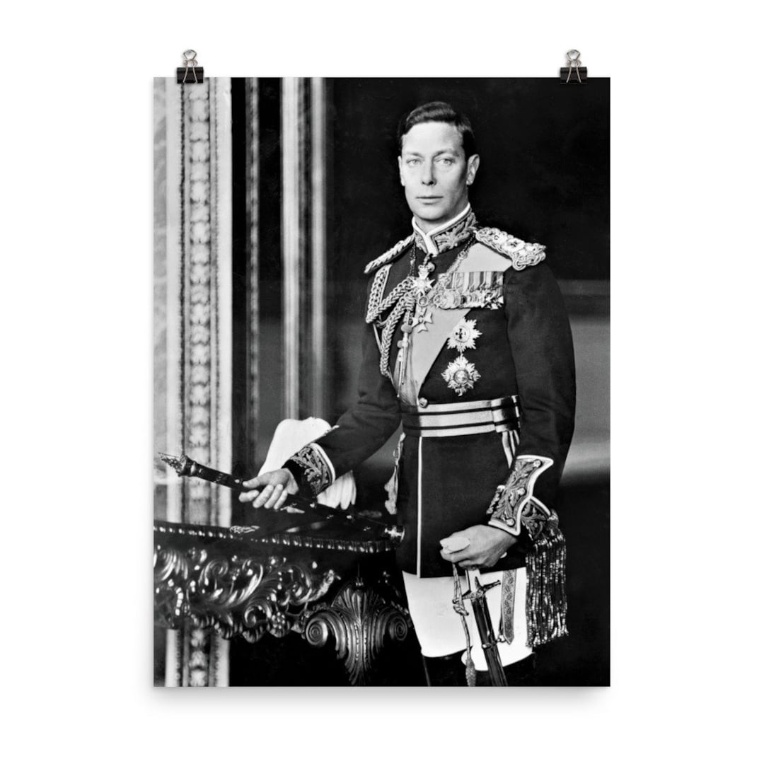 King George VI Poster Print - Etsy