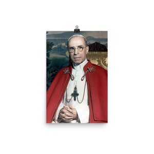 Pope Pius XII Poster Print - Etsy