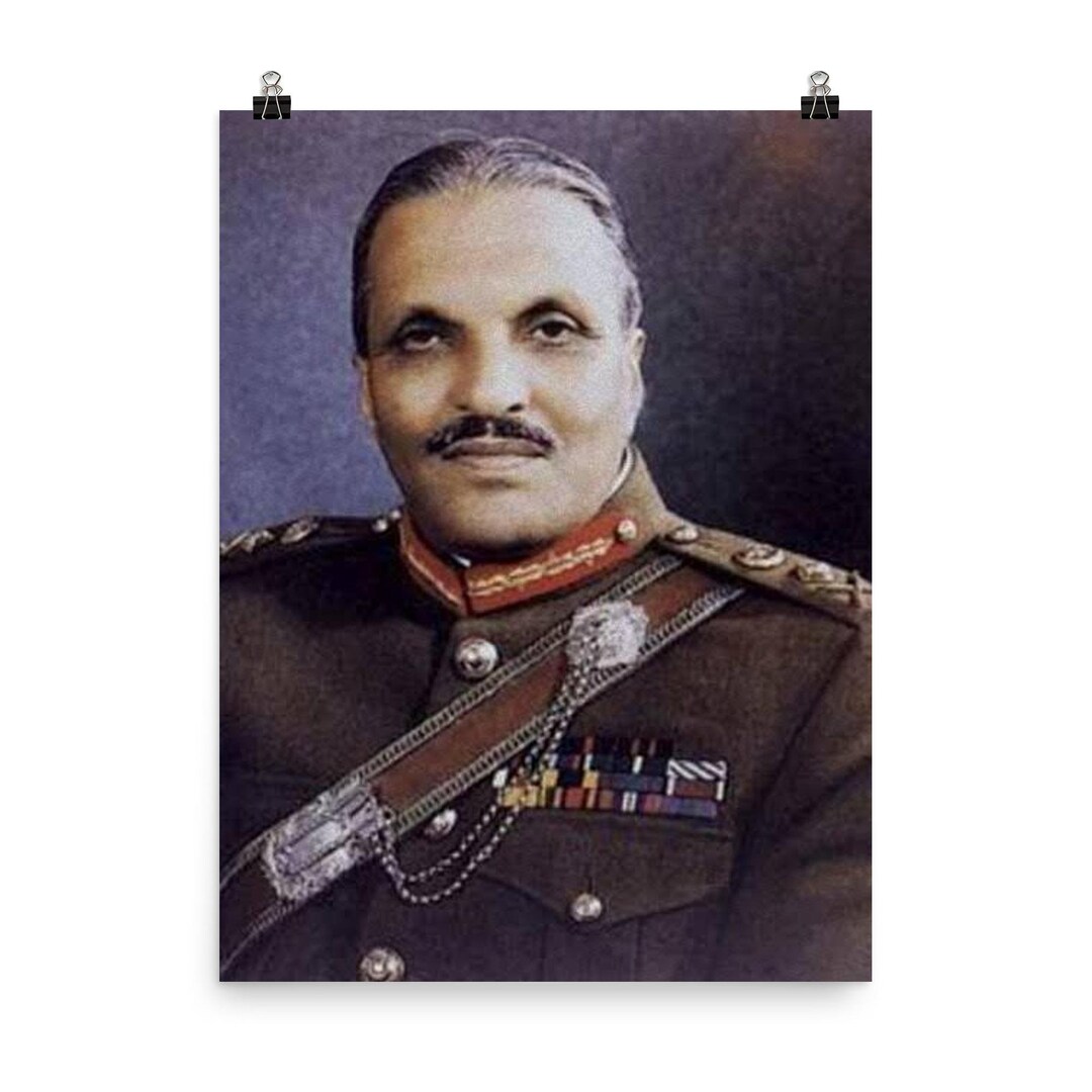 Muhammad Zia-ul-haq Poster Print 18 X 24 - Etsy