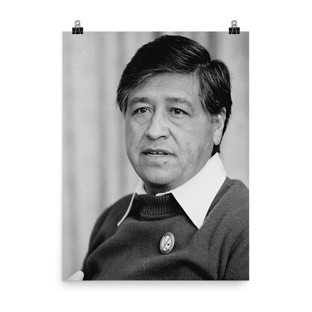 Cesar Chavez Poster Print - Etsy