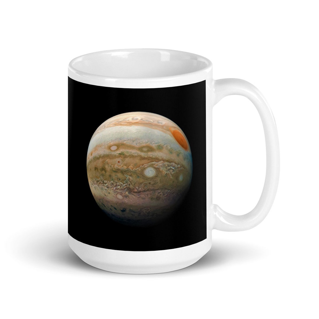 Planet Jupiter From the Juno Spacecraft Mug - Etsy