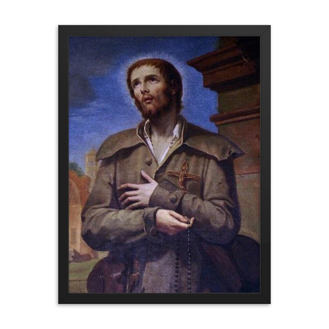 Benedict Joseph Labre Framed Print - Etsy