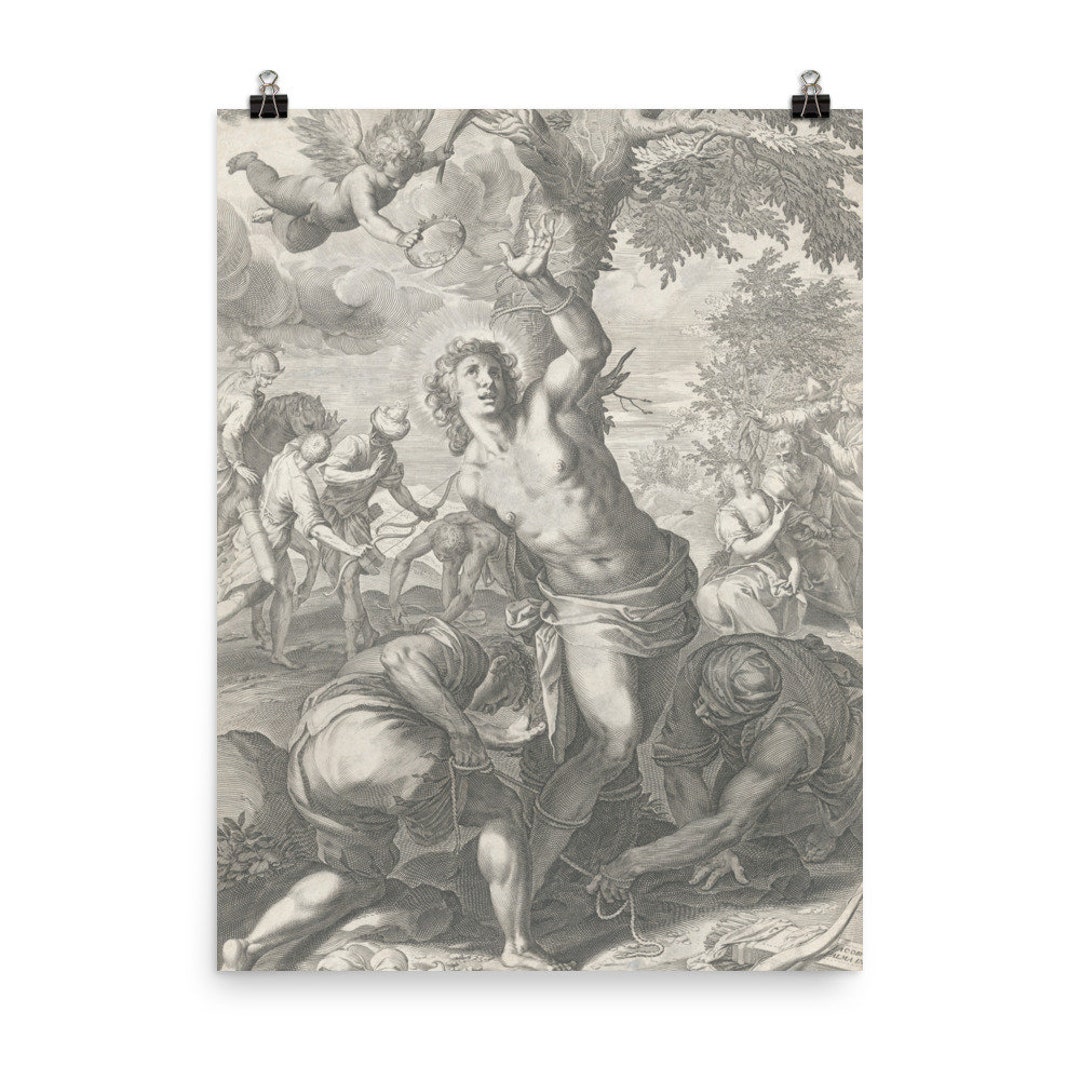 Saint Sebastian Poster Print - Etsy