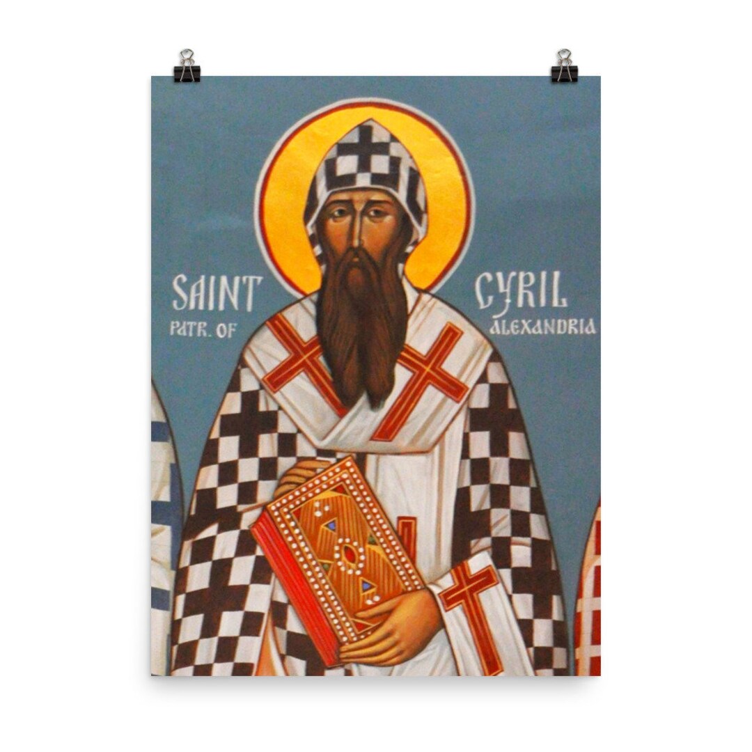 Cyril of Alexandria Poster Print - Etsy